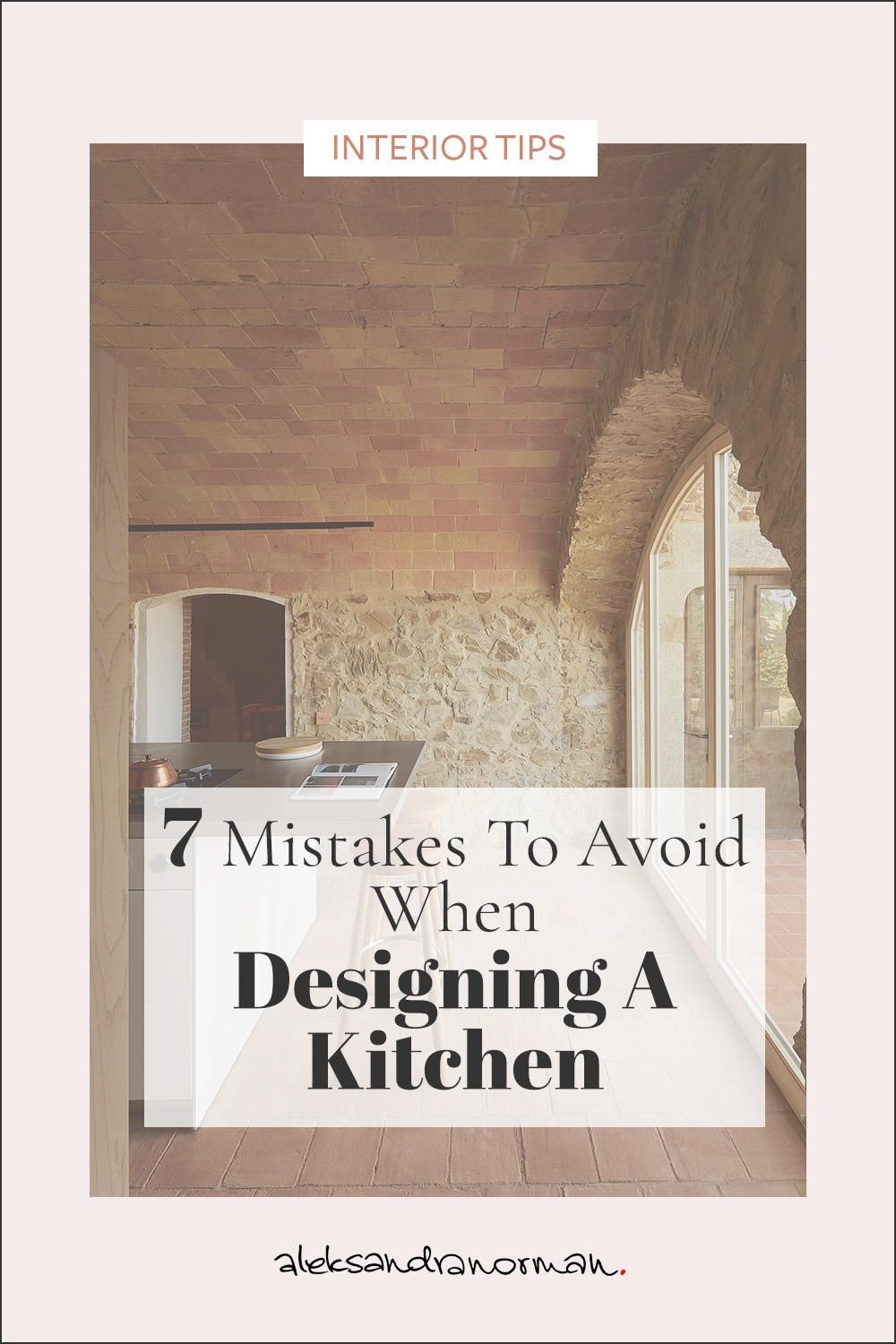 7 mistakes to avoid when designing a kitchen